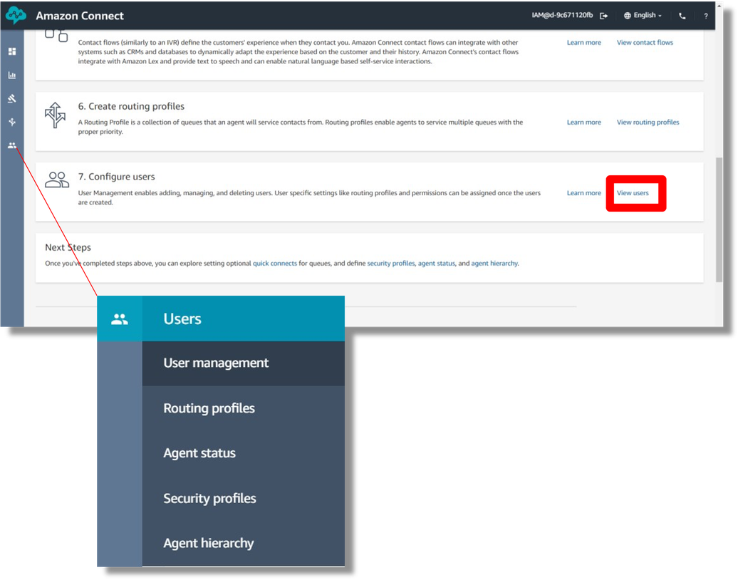 Maintentance tasks - Create, amend and suspend users | SmartAgent